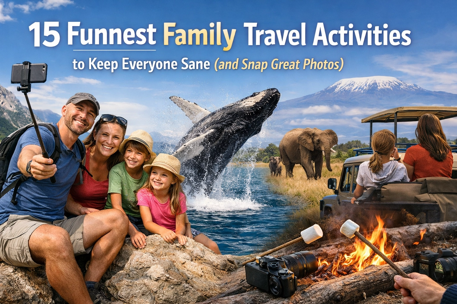 15 Funnest Family Travel Activities to Keep Everyone Sane (and Snap ...